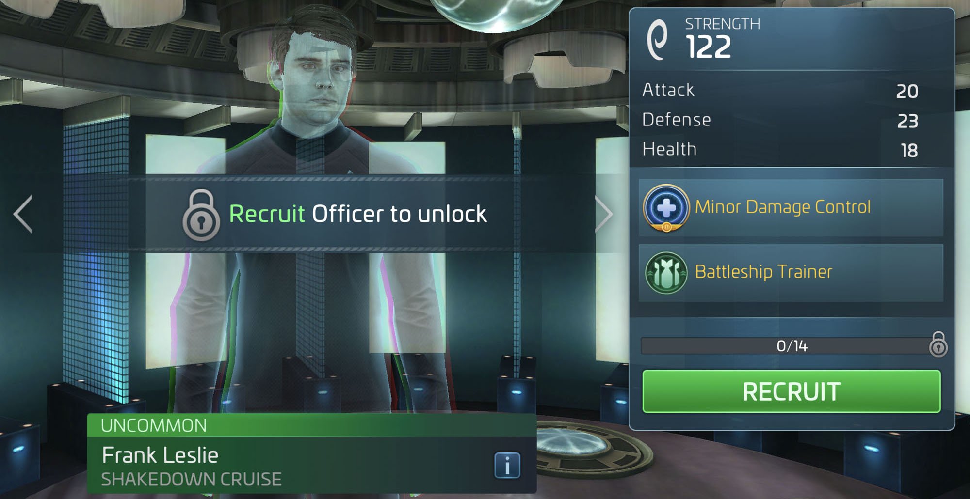 Officer Frank Leslie – Star Trek Fleet Command Wiki