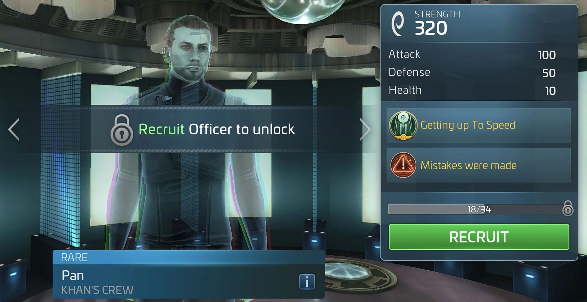 Offizier Pan - Star Trek Fleet Command Wiki