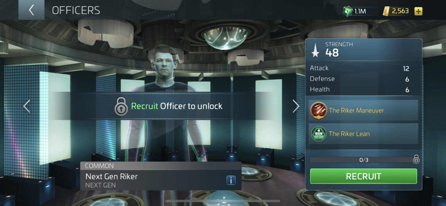 Officer Next Gen Riker – Star Trek Fleet Command Wiki