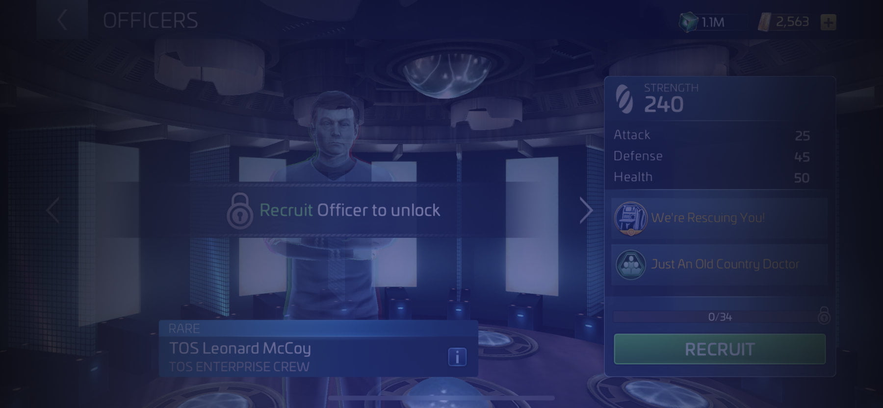Officer TOS Leonard McCoy - Star Trek Fleet Command Wiki