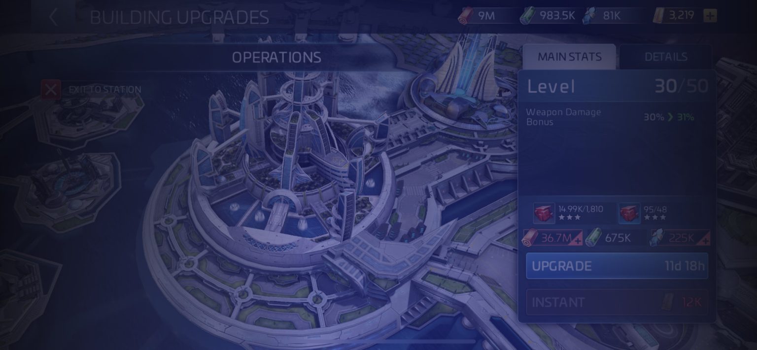 Buildings - Star Trek Fleet Command Wiki