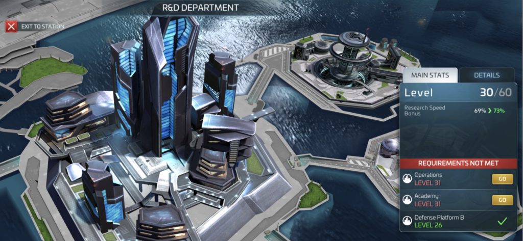 R&D Department – Star Trek Fleet Command Wiki